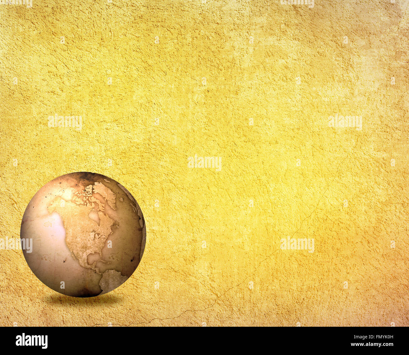 aged America map-vintage artwork Stock Photo - Alamy