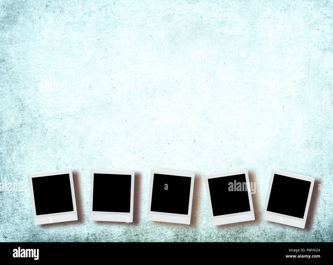 vintage instant photo with grunge background Stock Photo - Alamy