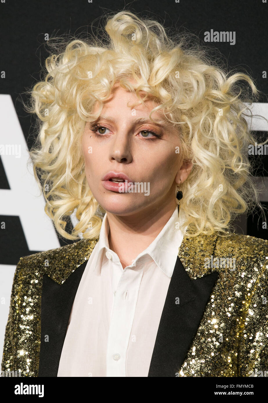 Saint Laurent at Hollywood Palladium - Arrivals Featuring: Lady Gaga ...