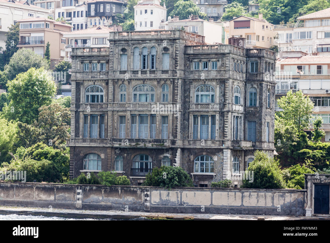 Bosphorus Istanbul Historical Building Stock Photo - Alamy