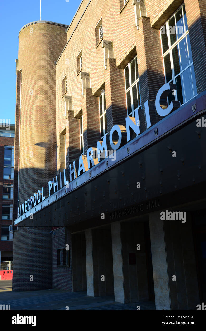 Liverpool Philharmonic Hall Stock Photo - Alamy