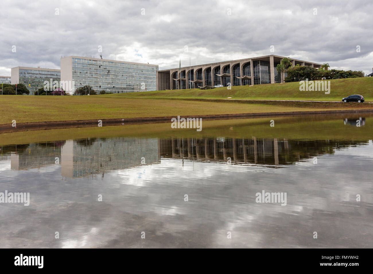 Justice Palace in Brasilia Capital of Brazil Stock Photo - Alamy