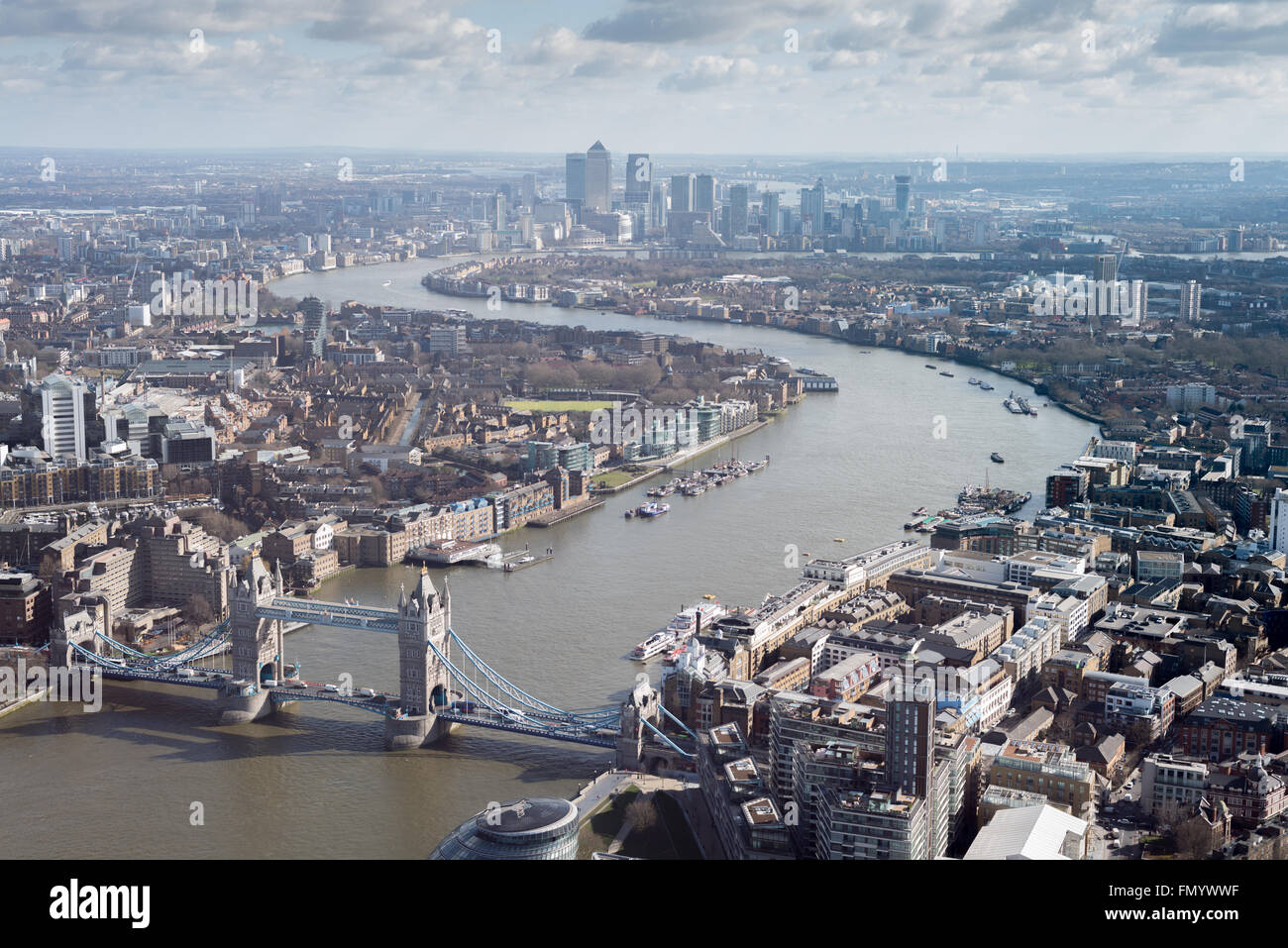 River Thames Aerial