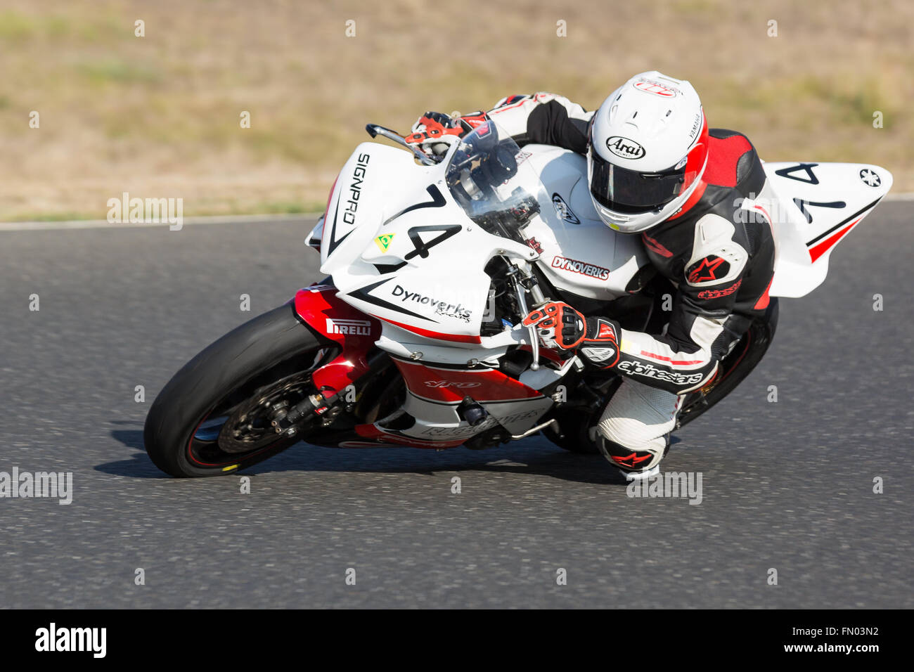 Broadford, Victoria, Australia. 13th March, 2016.A mix of road and race ...