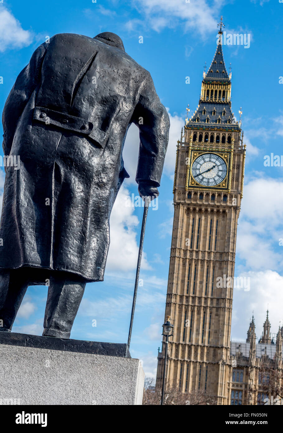 Big Ben Clock Tower Statue Stock Photos & Big Ben Clock Tower Statue ...