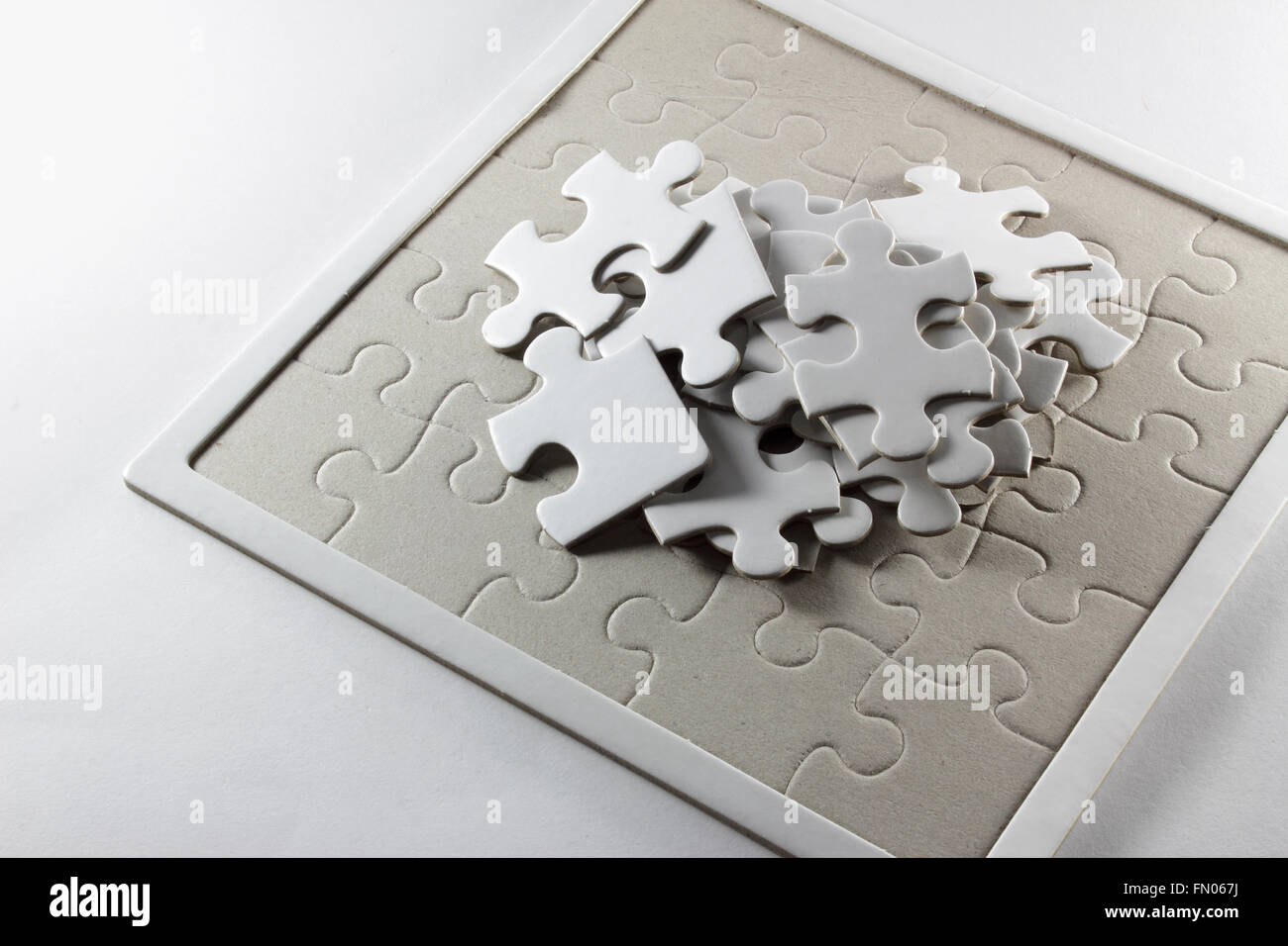 Jigsaw puzzle shot hi-res stock photography and images - Alamy