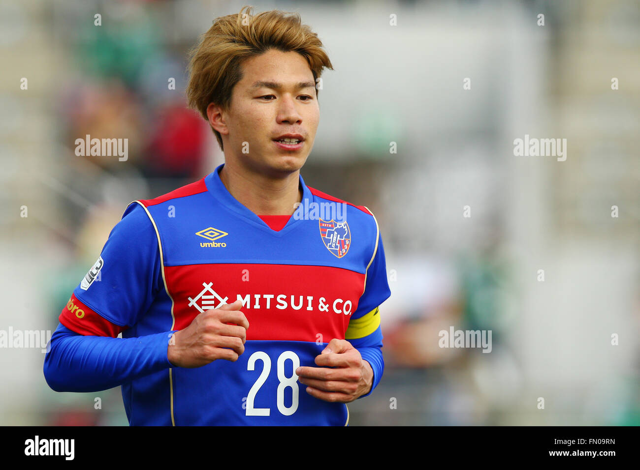 Sagamihara Gion Stadium, Kanagawa, Japan. 13th Mar, 2016. Shuto Kohno (FC Tokyo U-23), MARCH 13 ...