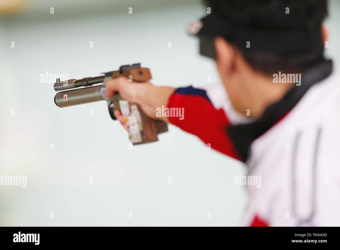 Miyagi, Japan. 13th Mar, 2016. Tomoyuki Matsuda Shooting - Rifle : All ...