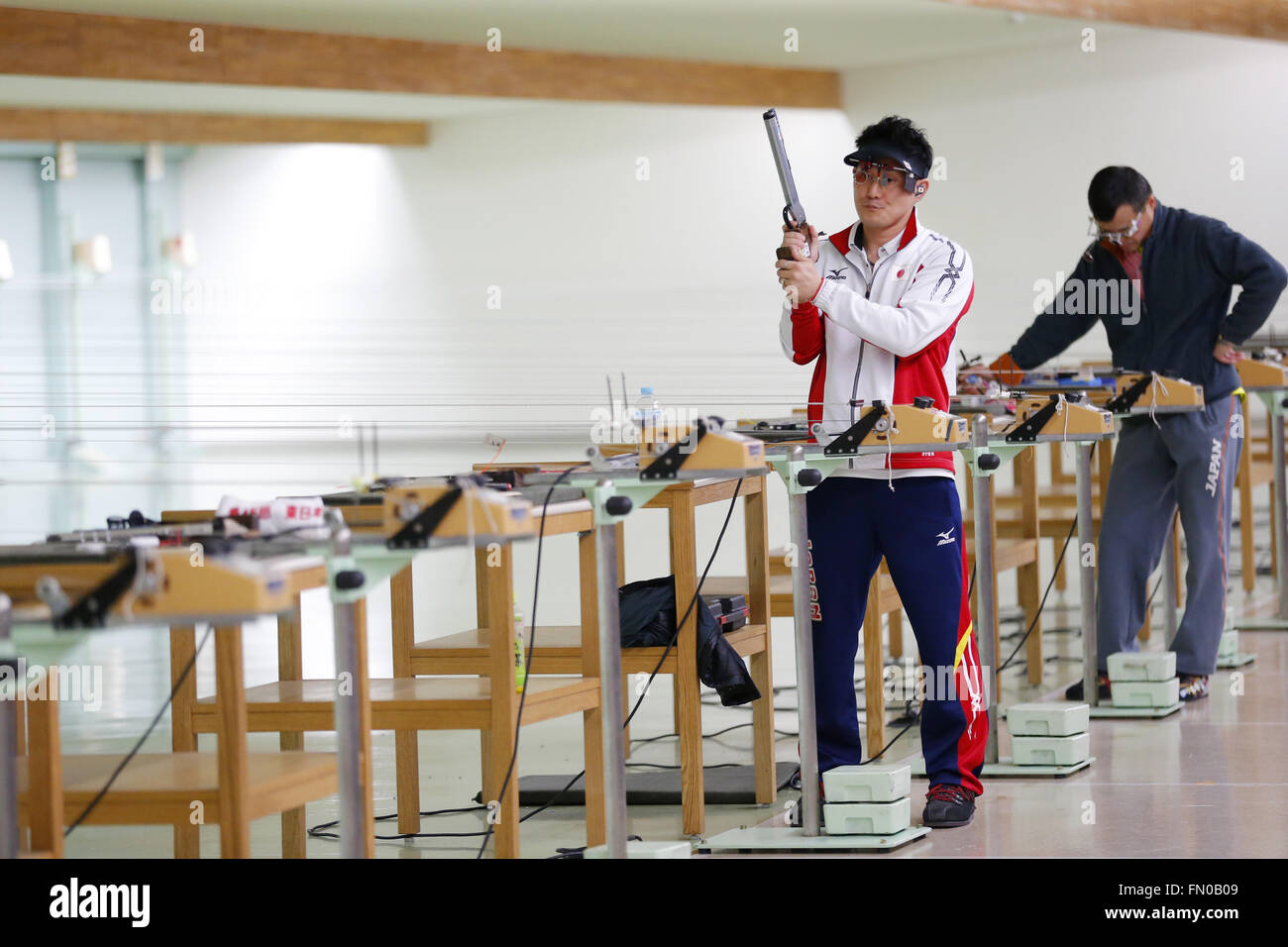 Miyagi, Japan. 13th Mar, 2016. Tomoyuki Matsuda Shooting - Rifle : All ...