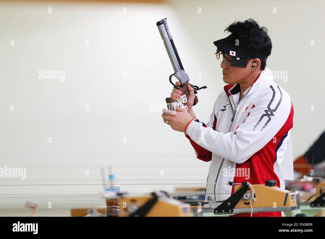 Miyagi, Japan. 13th Mar, 2016. Tomoyuki Matsuda Shooting - Rifle : All ...