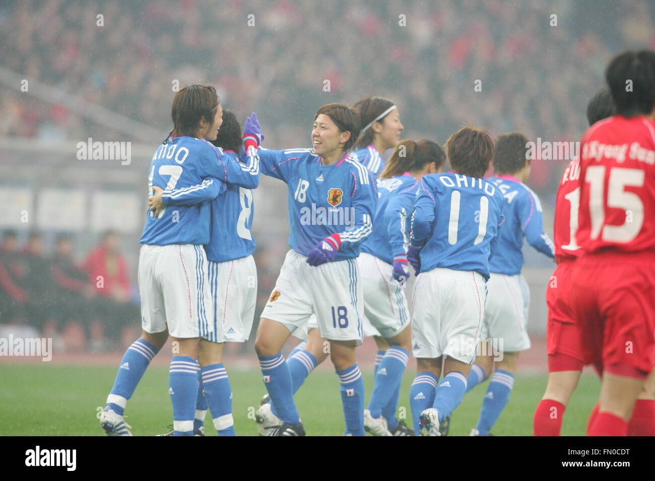 Japan team gorup (JPN), FEBURARY 18, 2008 - Football/Soccer : Players ...