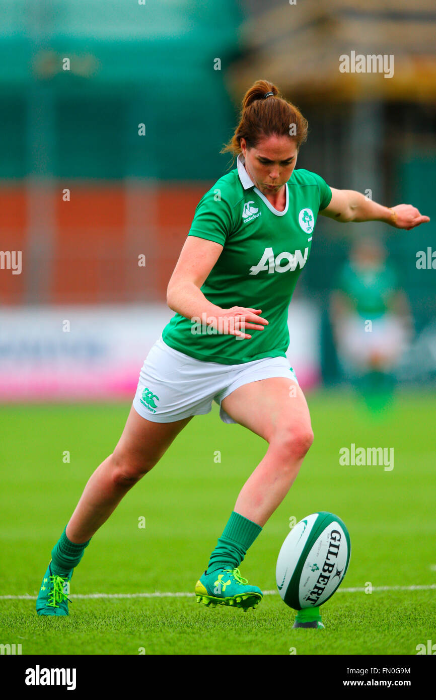 Donnybrook Stadium, Dublin, Ireland. 13th Mar, 2016. RBS Women's Six ...