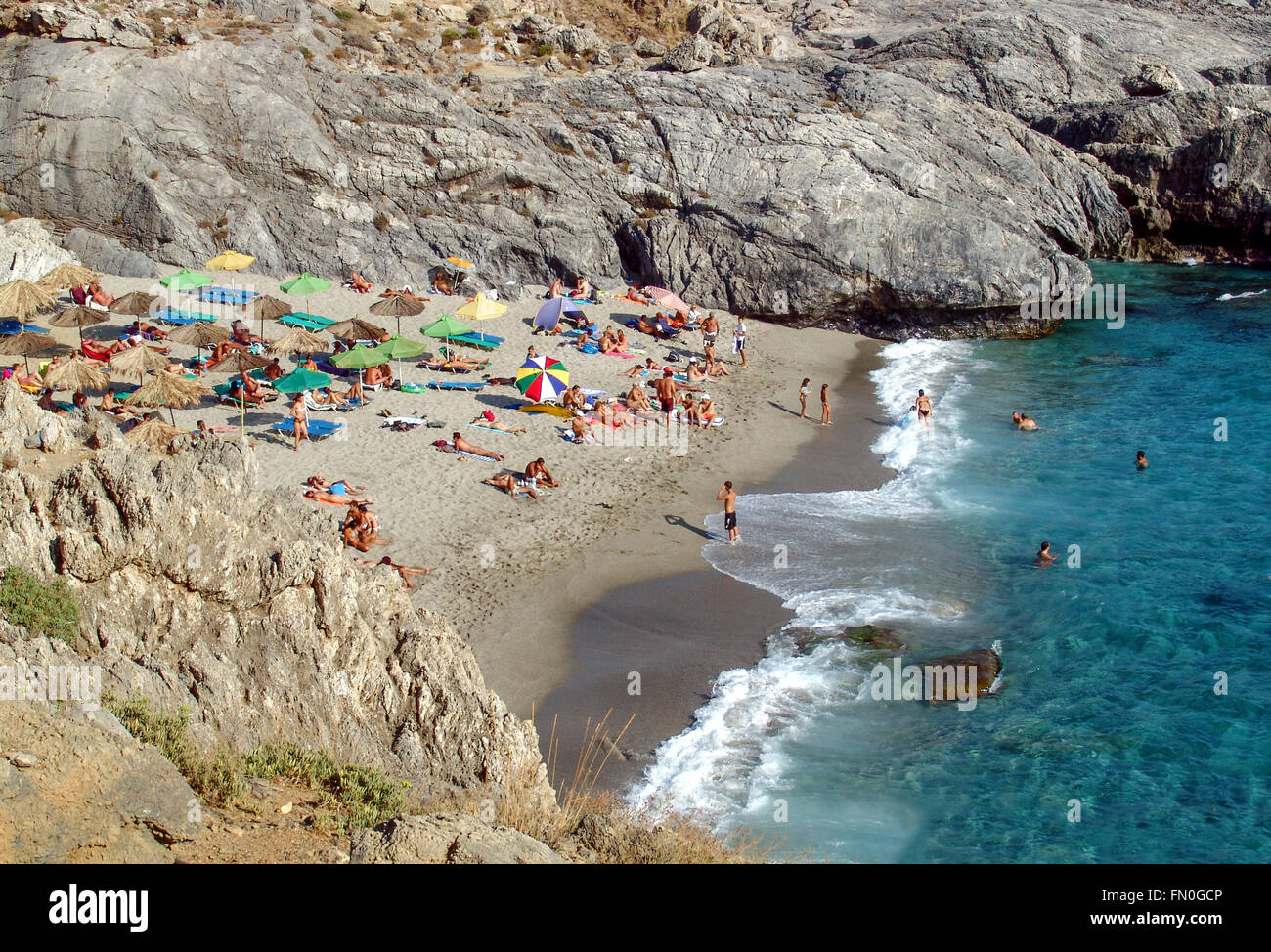 Small island beach Stock Photo - Alamy