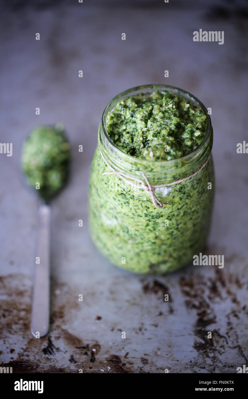 Pesto hi-res stock photography and images - Alamy