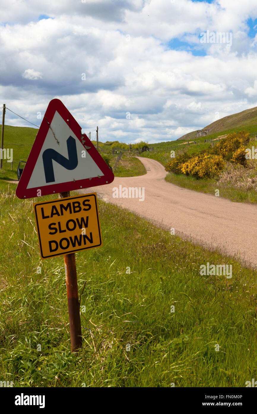 Warning sign on grass hi-res stock photography and images - Alamy