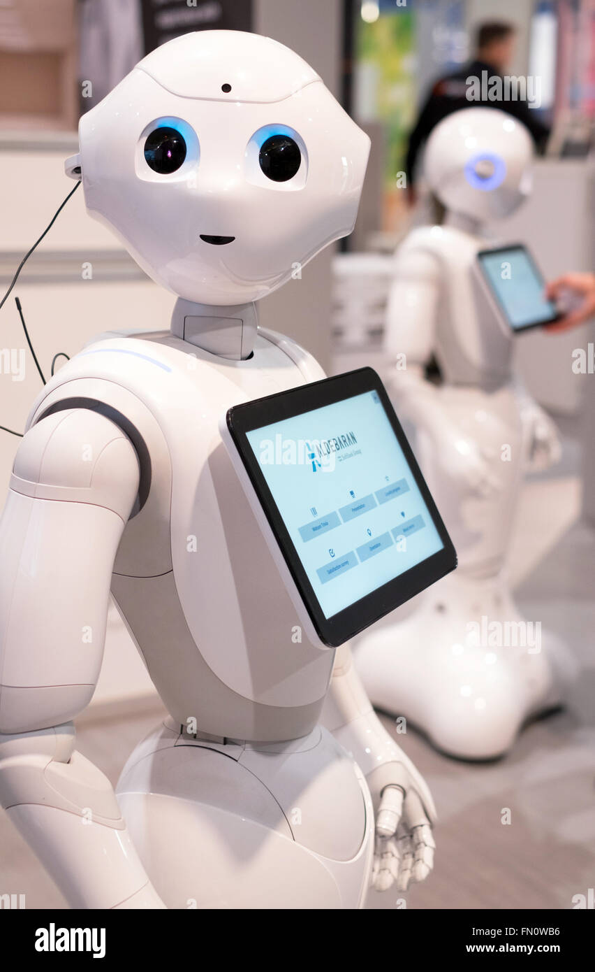 Humanoid robot pepper hi-res stock photography and images - Alamy