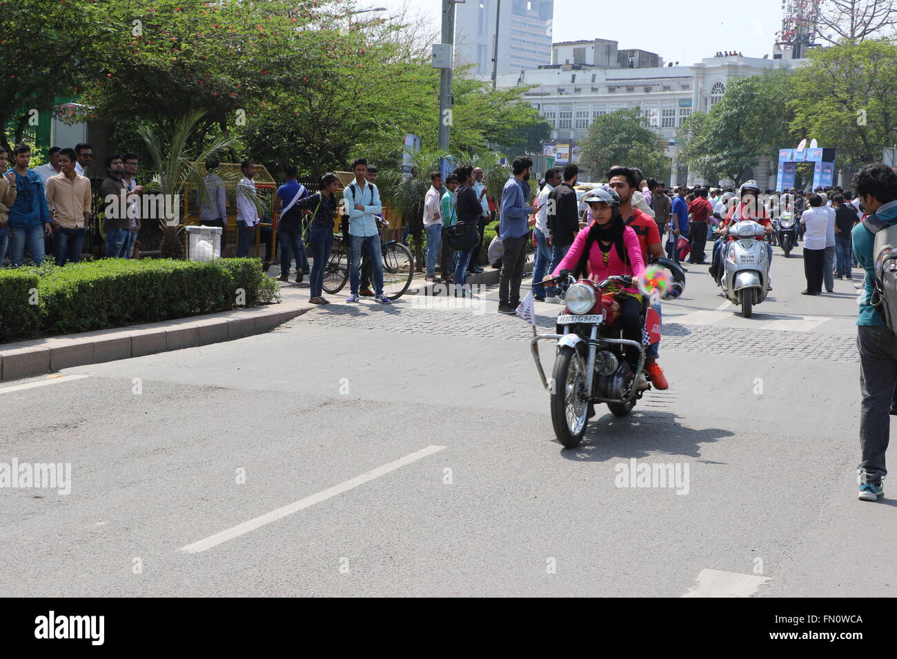 India motorbike tvs hi-res stock photography and images - Alamy