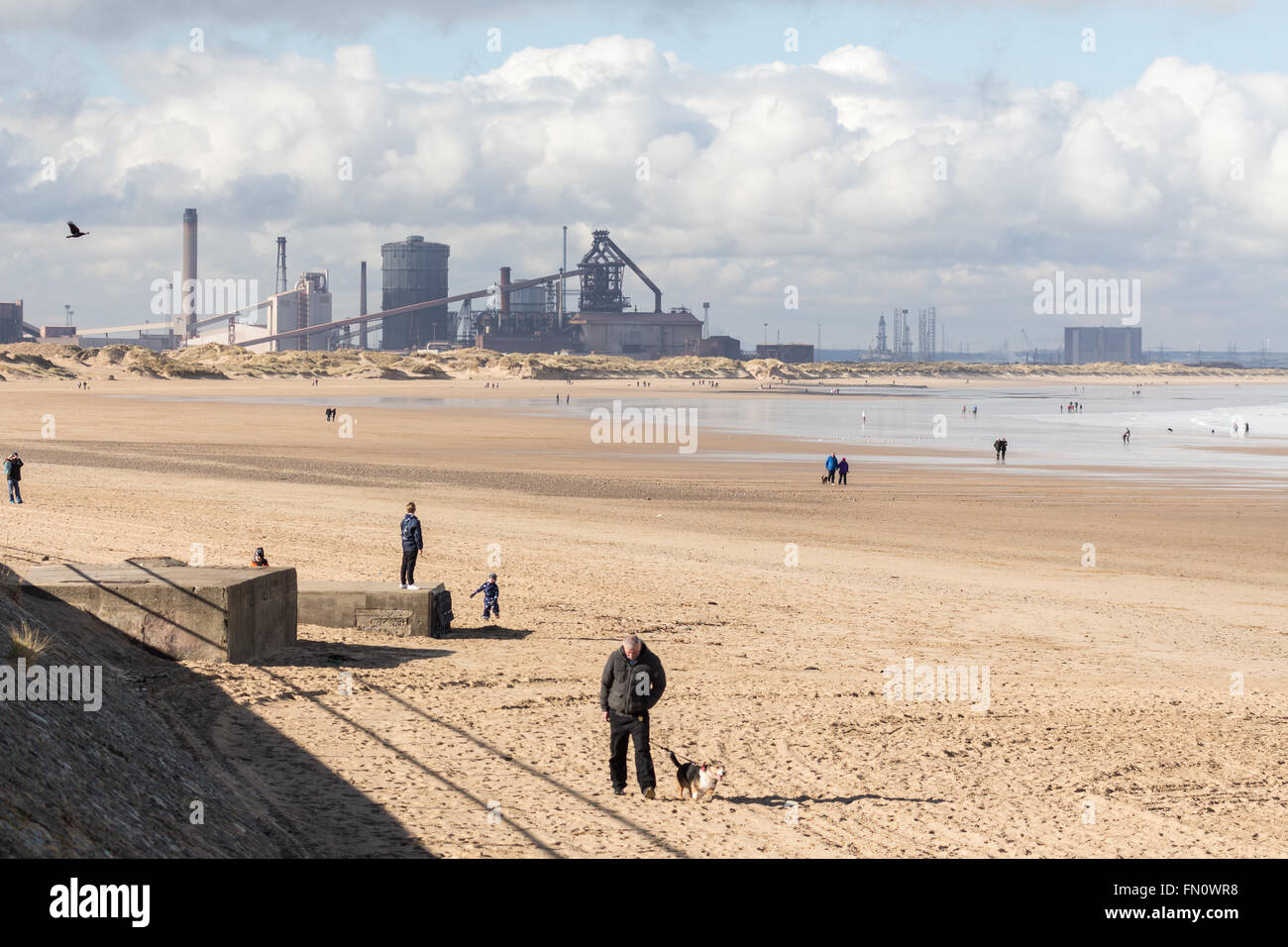 Redcar beach hi-res stock photography and images - Alamy