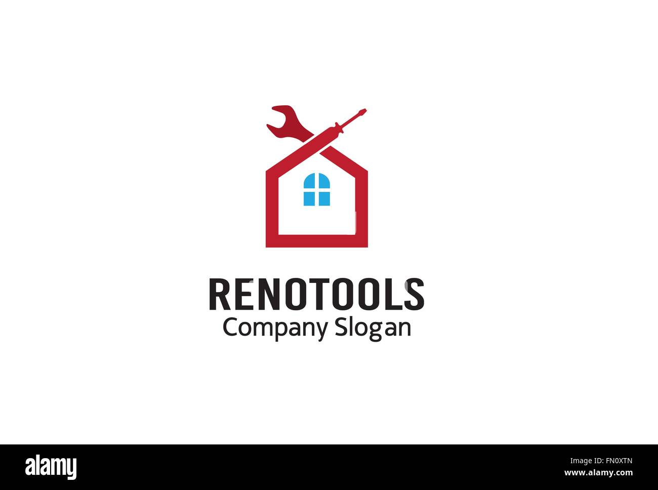 Reno Tools Logo Vector Symbol Design Illustration Stock Vector Image ...