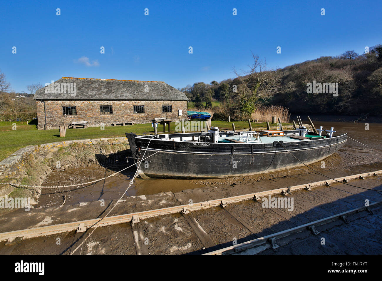 Cotehele quay hi-res stock photography and images - Alamy
