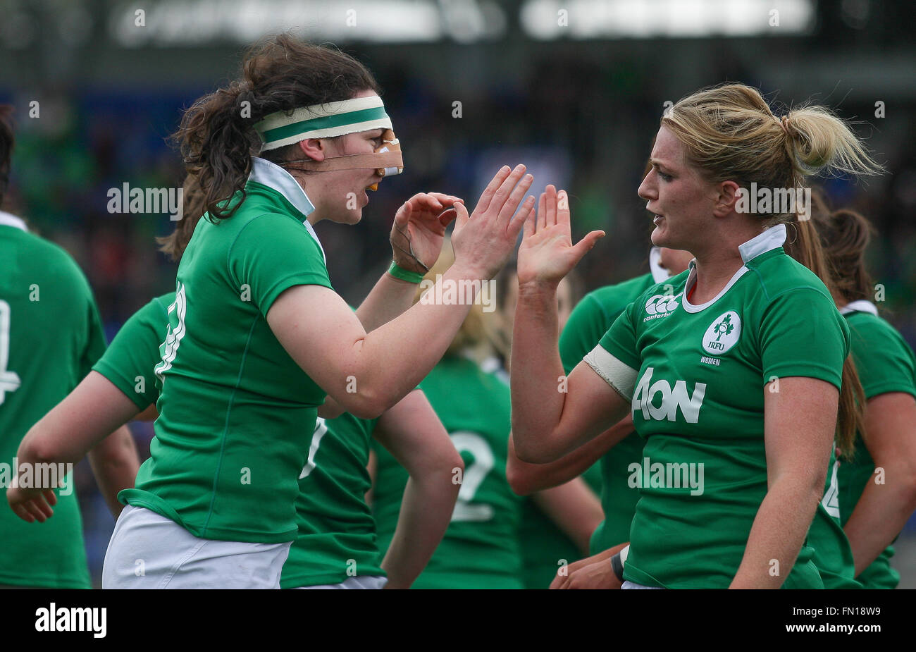Donnybrook, Dublin, Ireland. 13th Mar, 2016. RBS Womens Six Nations ...