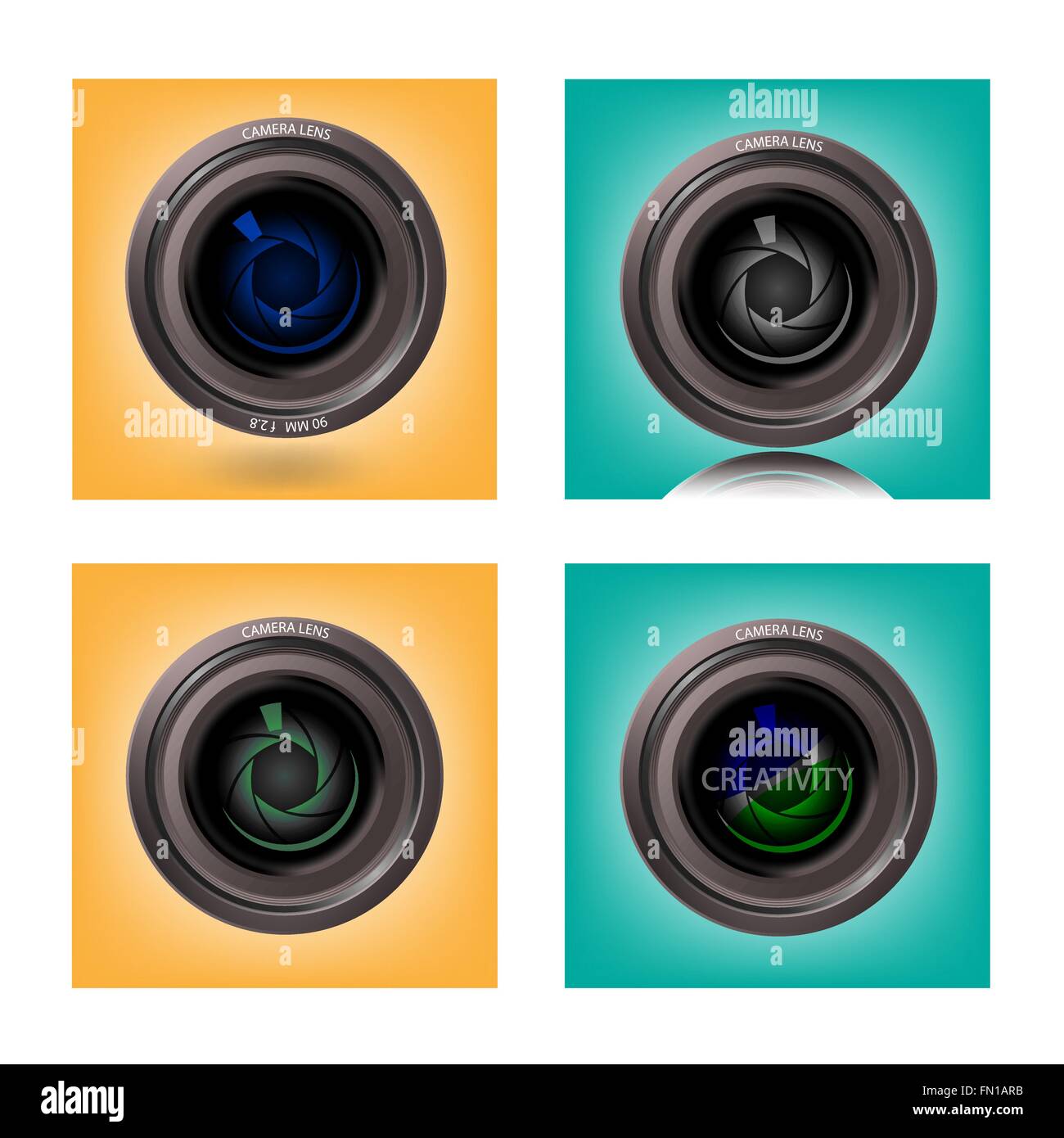 Camera lens on background,len symbol,camera sign,vector illustration ...