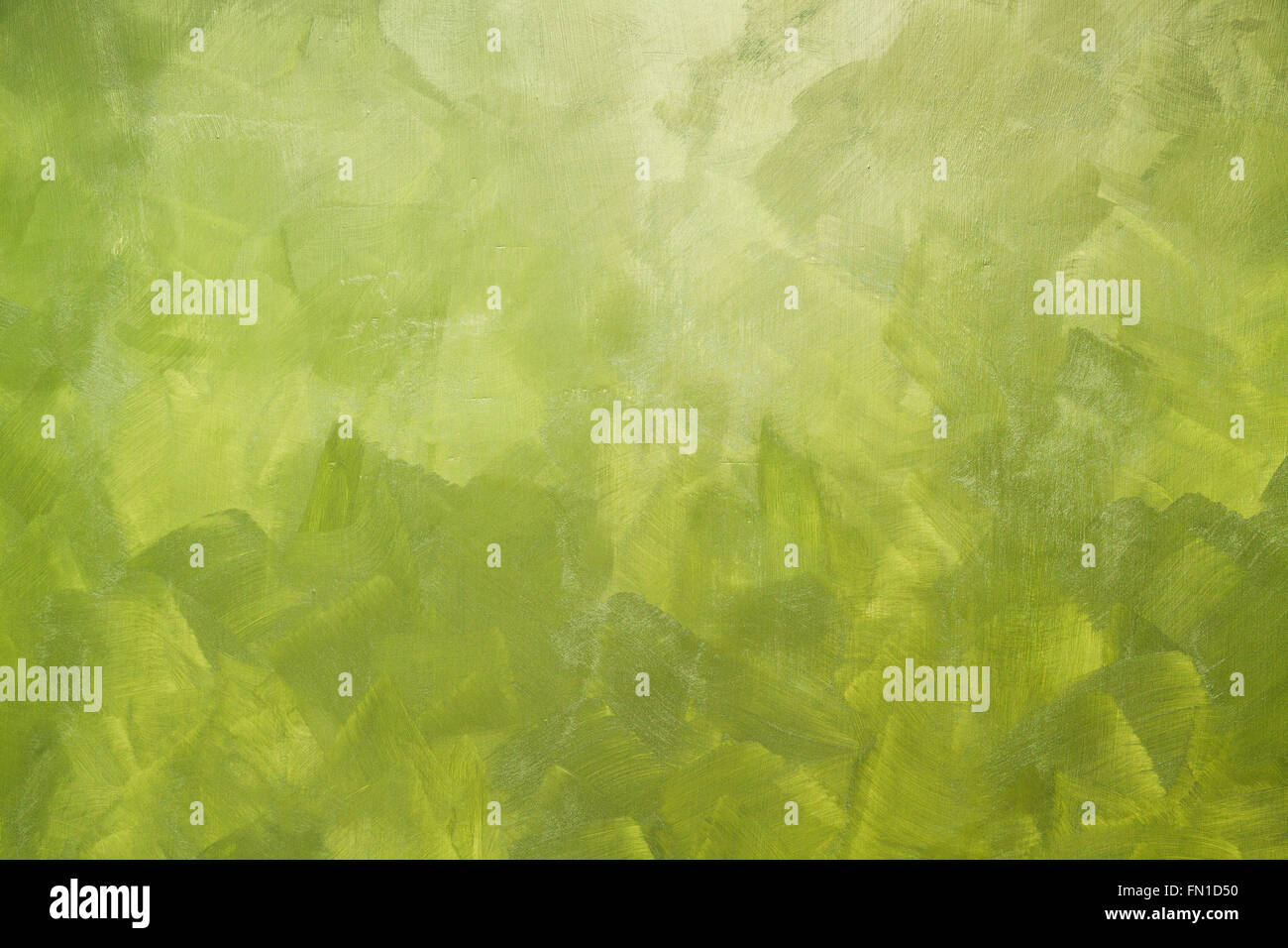 Closeup concrete wall texture with decorative green paint layer over ...