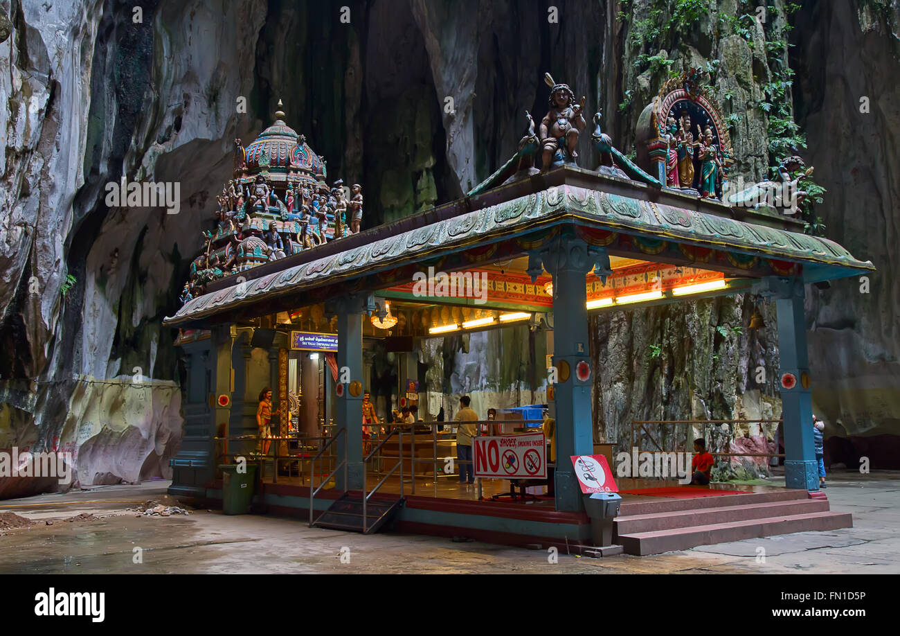 Famous Batu Caves shrine near Kuala Lumpur, Malaysia Stock Photo - Alamy