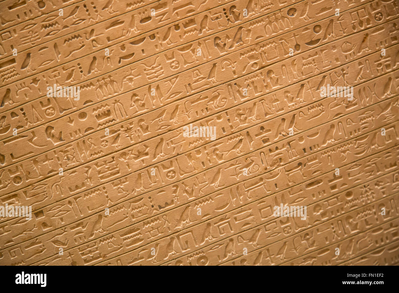 Egyptian hieroglyphs on the wall Stock Photo - Alamy