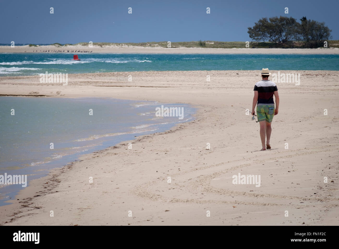 A morning at the beach. Elliott Heads, Discovery Coast, Queensland ...