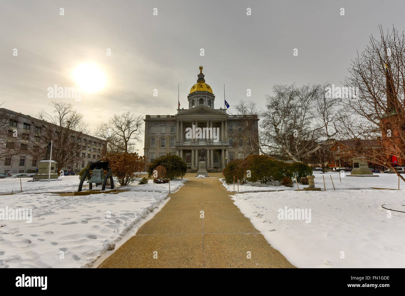 New Hampshire State House, Concord, New Hampshire, USA. New Hampshire ...