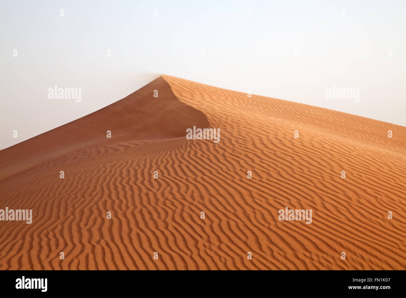 Red sand "Arabian desert" near Dubai, United Arab Emirates Stock Photo ...