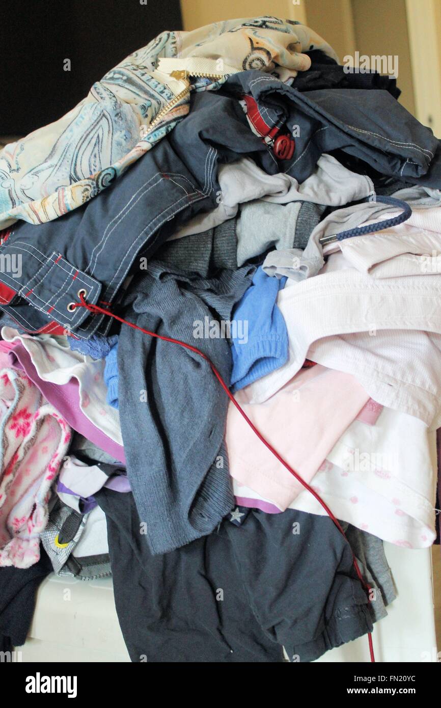 Mixed clothes hi-res stock photography and images - Alamy
