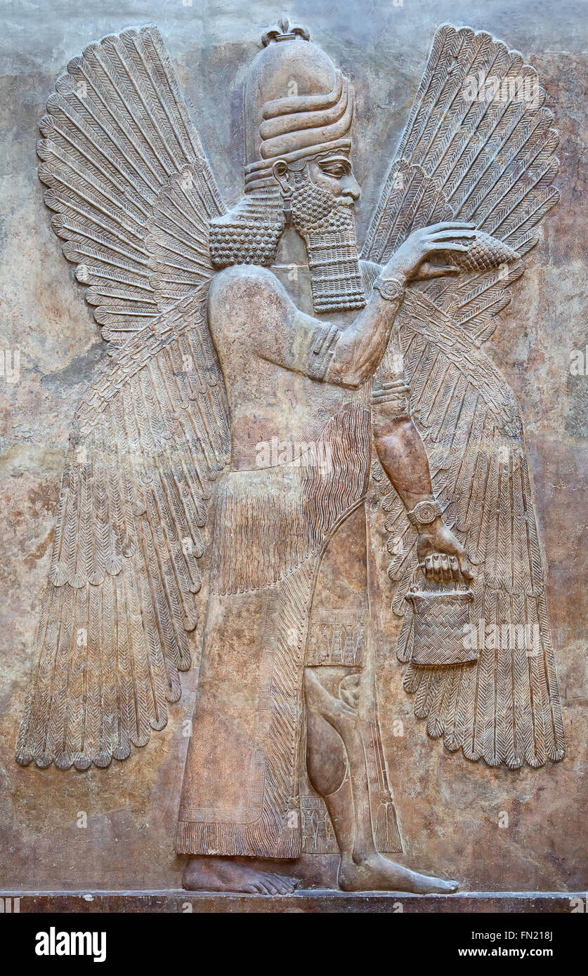 Ancient sumerian stone carving cuneiform hi-res stock photography and ...