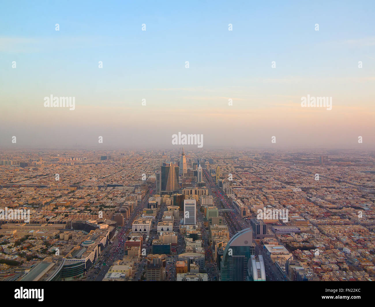 Aerial view riyadh downtown in hi-res stock photography and images - Alamy
