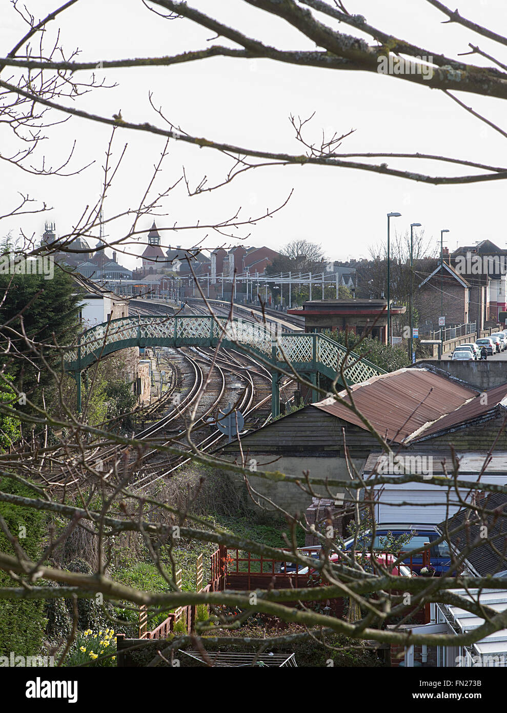 Bognor Regis Railway Station Stock Photo - Alamy