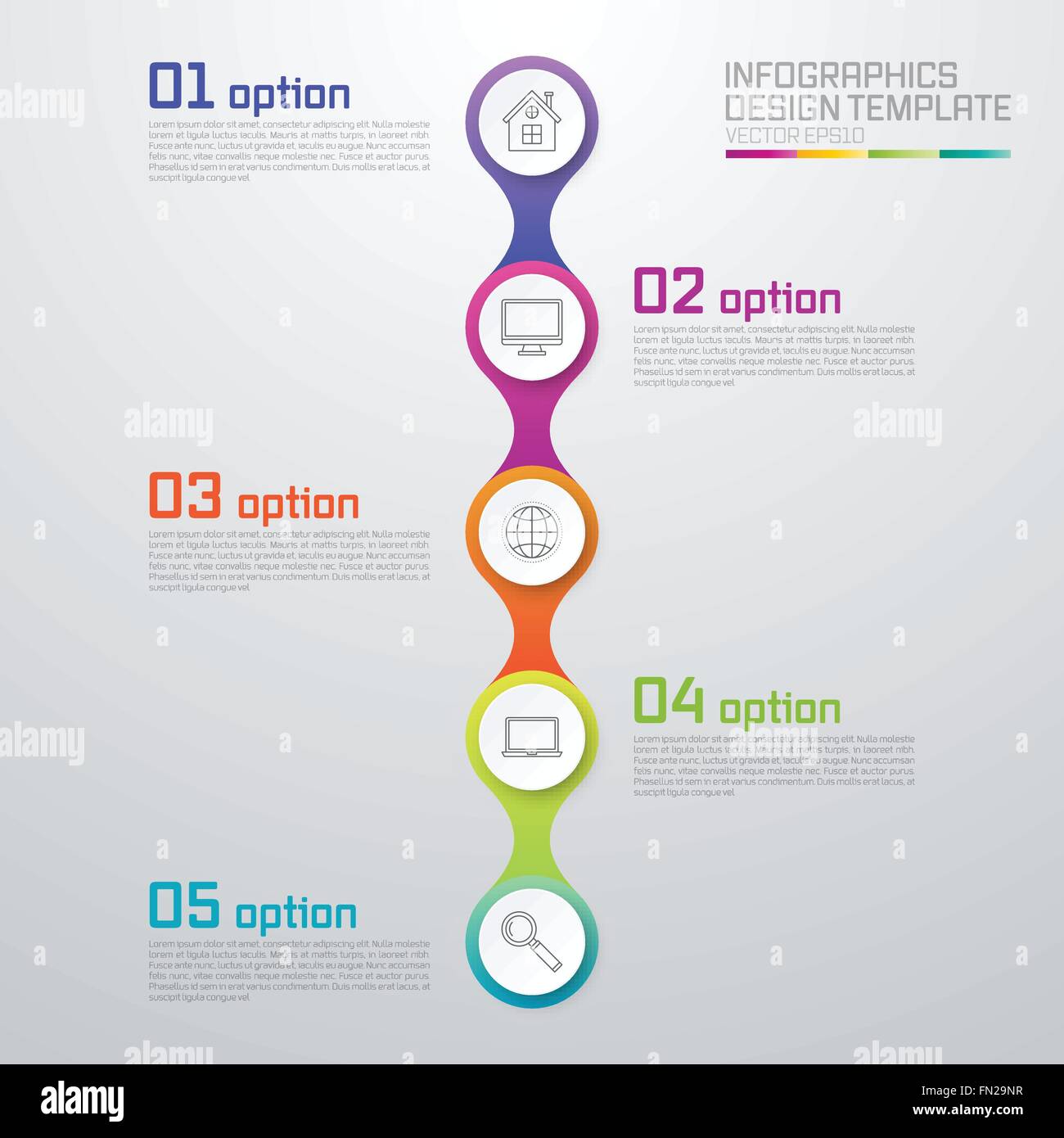 Timeline Vector 3d Infographic Stock Vector Image & Art - Alamy