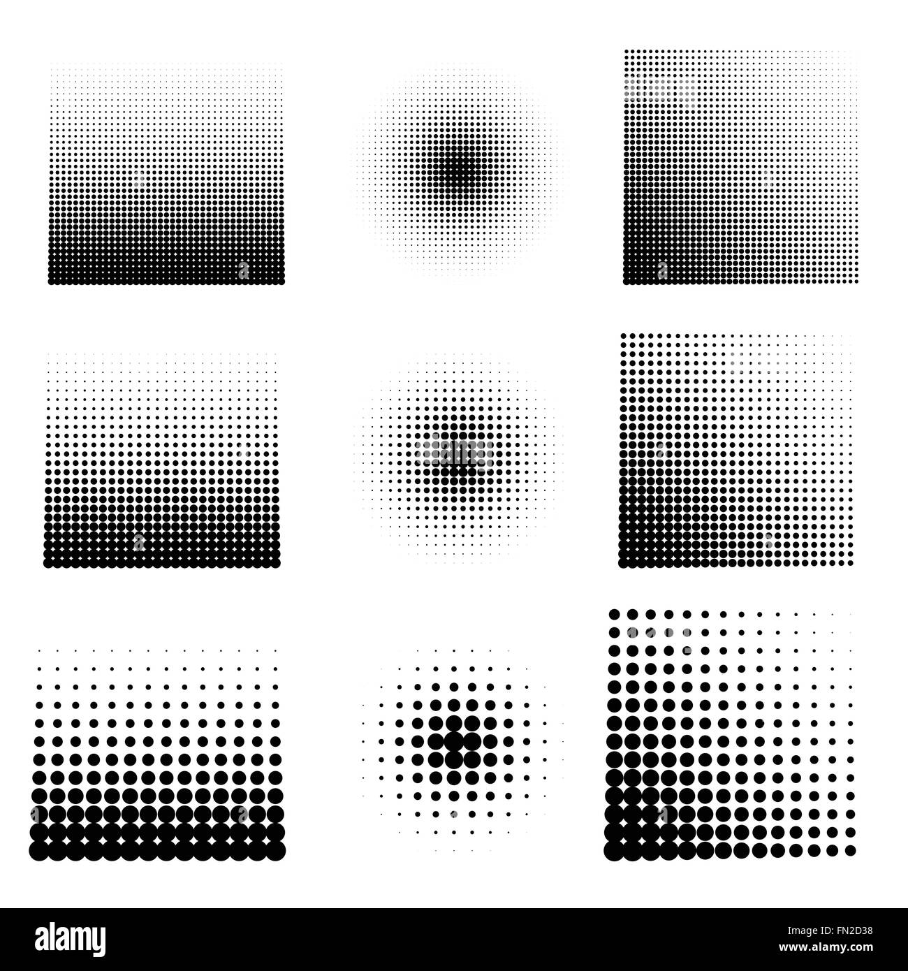 Halftone circle hi-res stock photography and images - Alamy