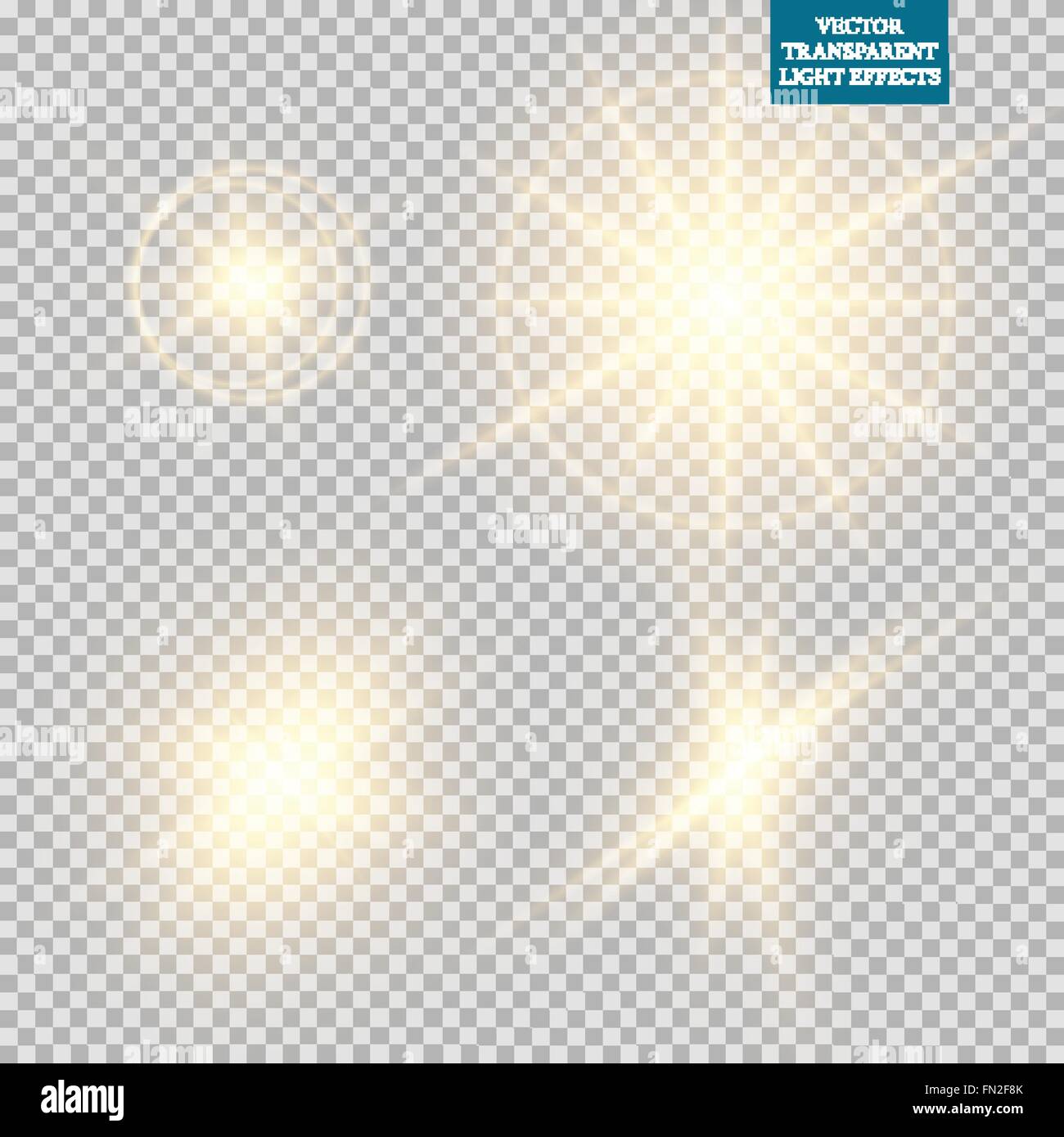 Abstract image of lighting flare. Set Stock Vector Image & Art - Alamy