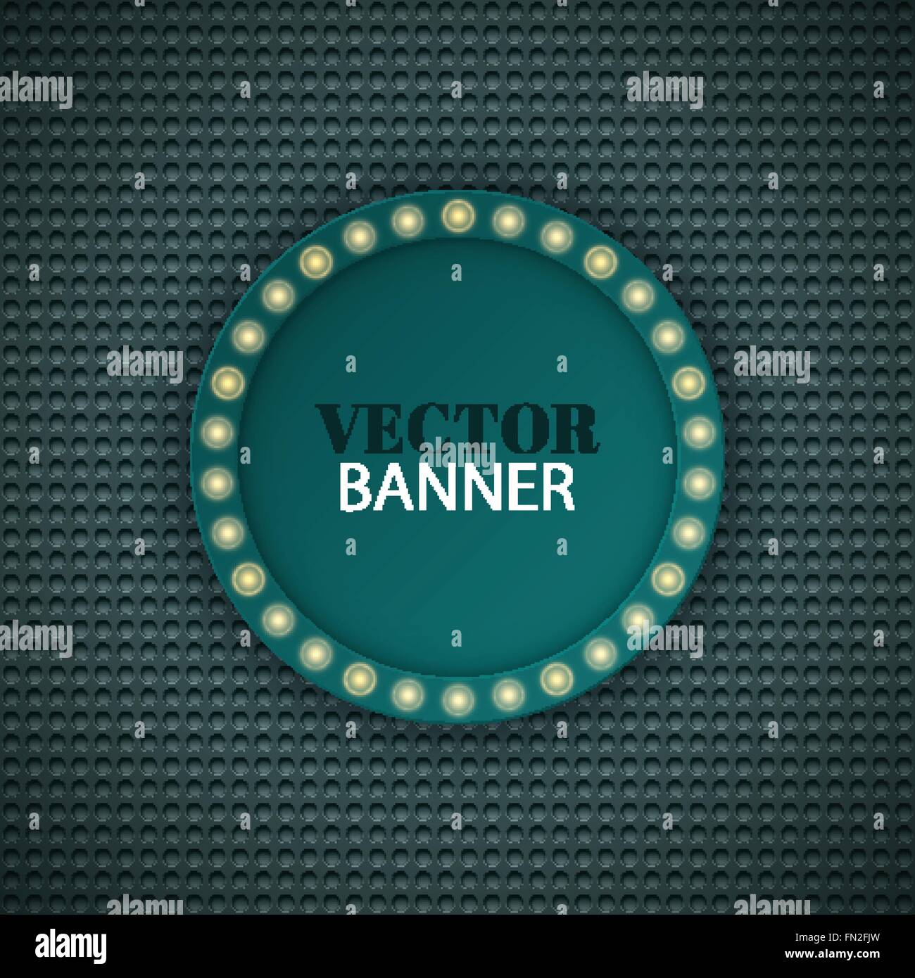 Abstract shining retro light banner Stock Vector Image & Art - Alamy