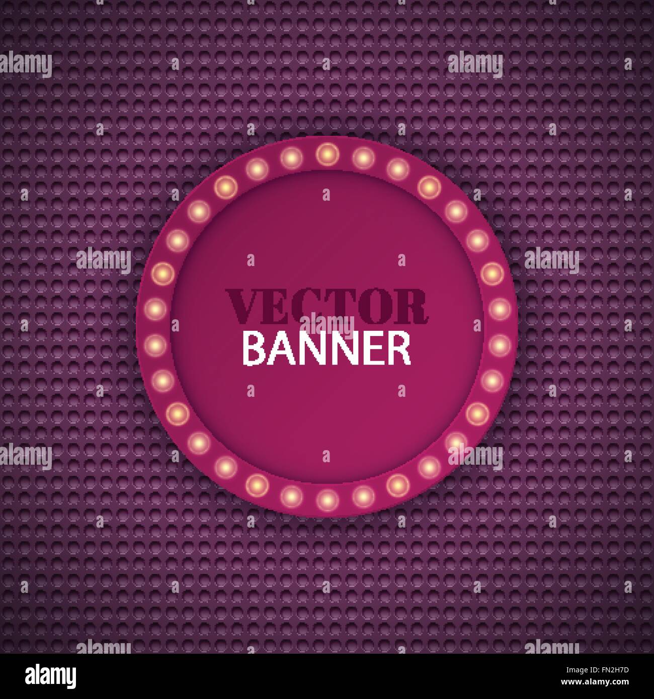 Abstract shining retro light banner Stock Vector Image & Art - Alamy