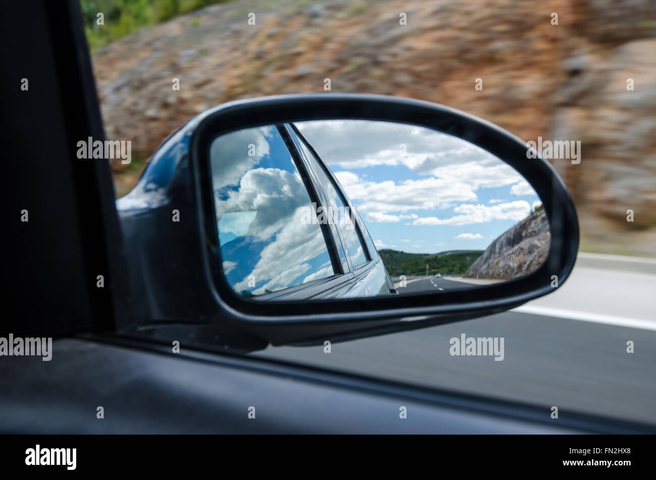 Driving mirror hi-res stock photography and images - Alamy