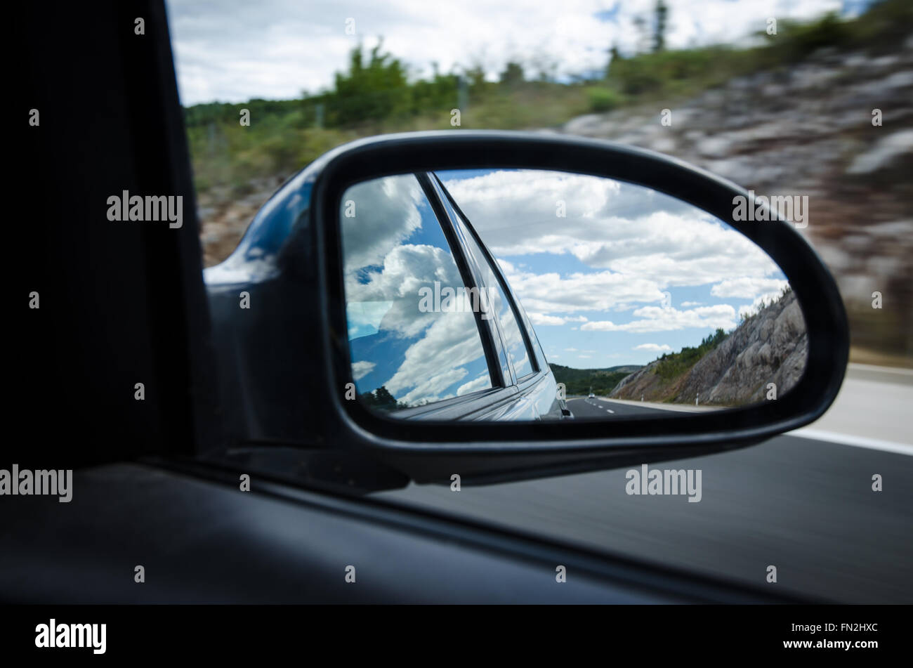 Driving mirror hi-res stock photography and images - Alamy