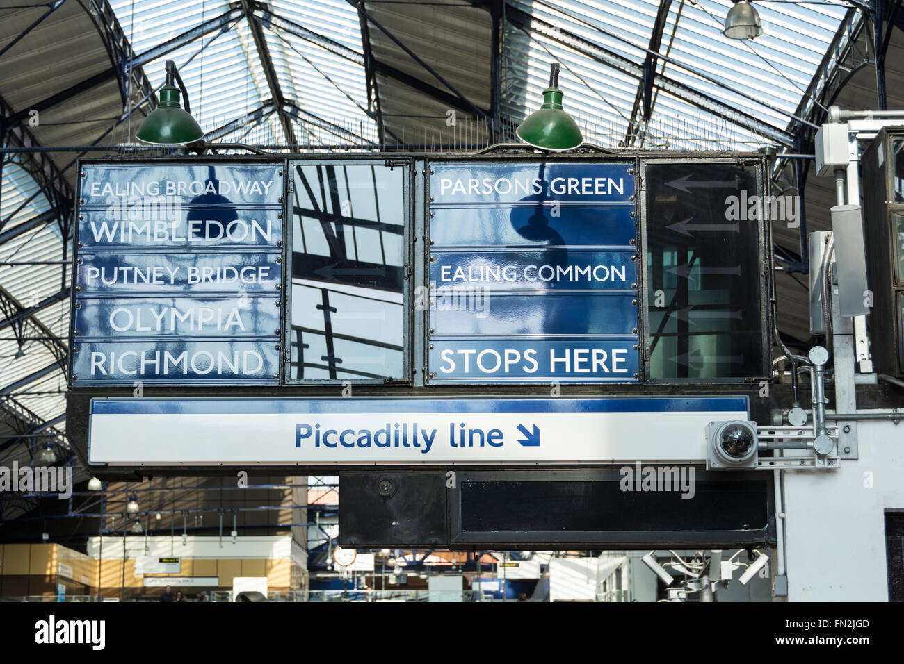 Train destination indicator hi-res stock photography and images - Alamy
