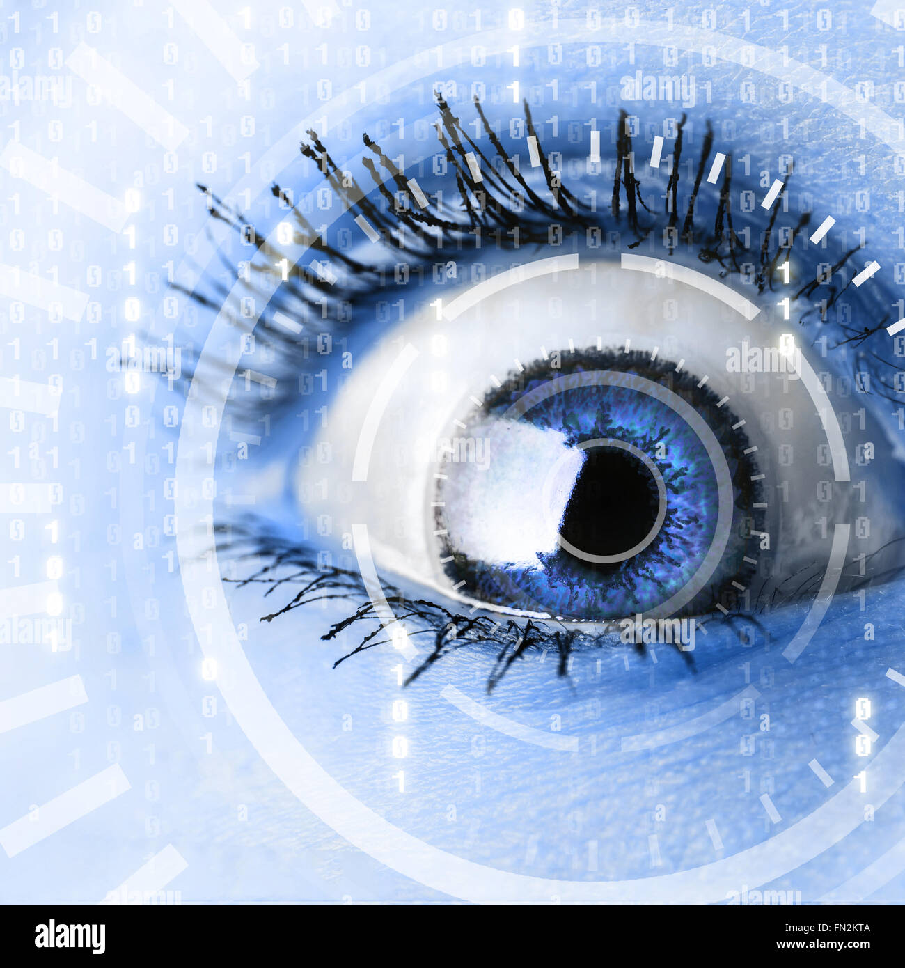 Cyber interface visual hi-res stock photography and images - Alamy