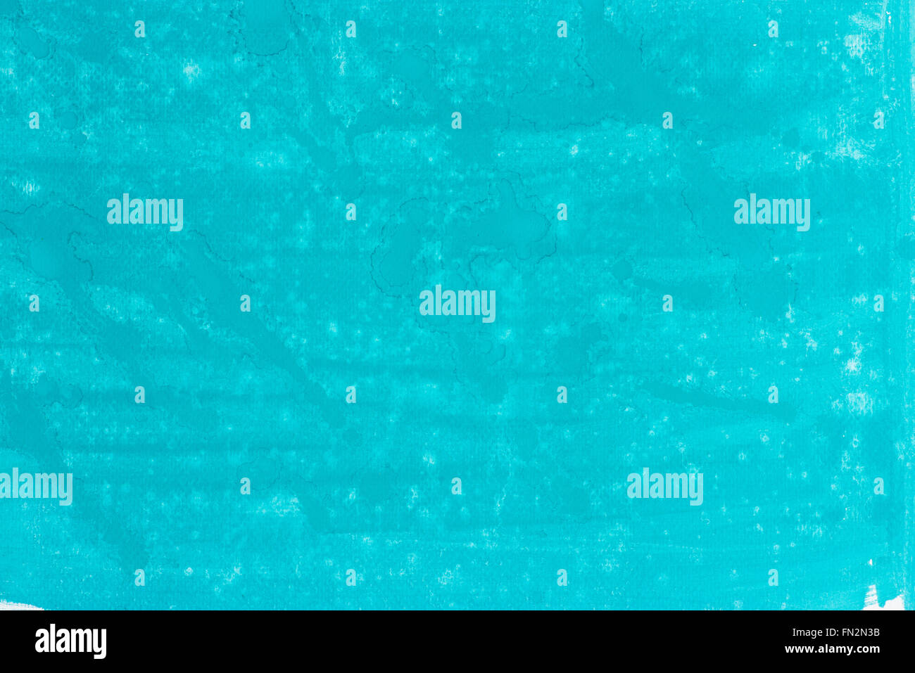watercolor turquoise painted background texture Stock Photo - Alamy