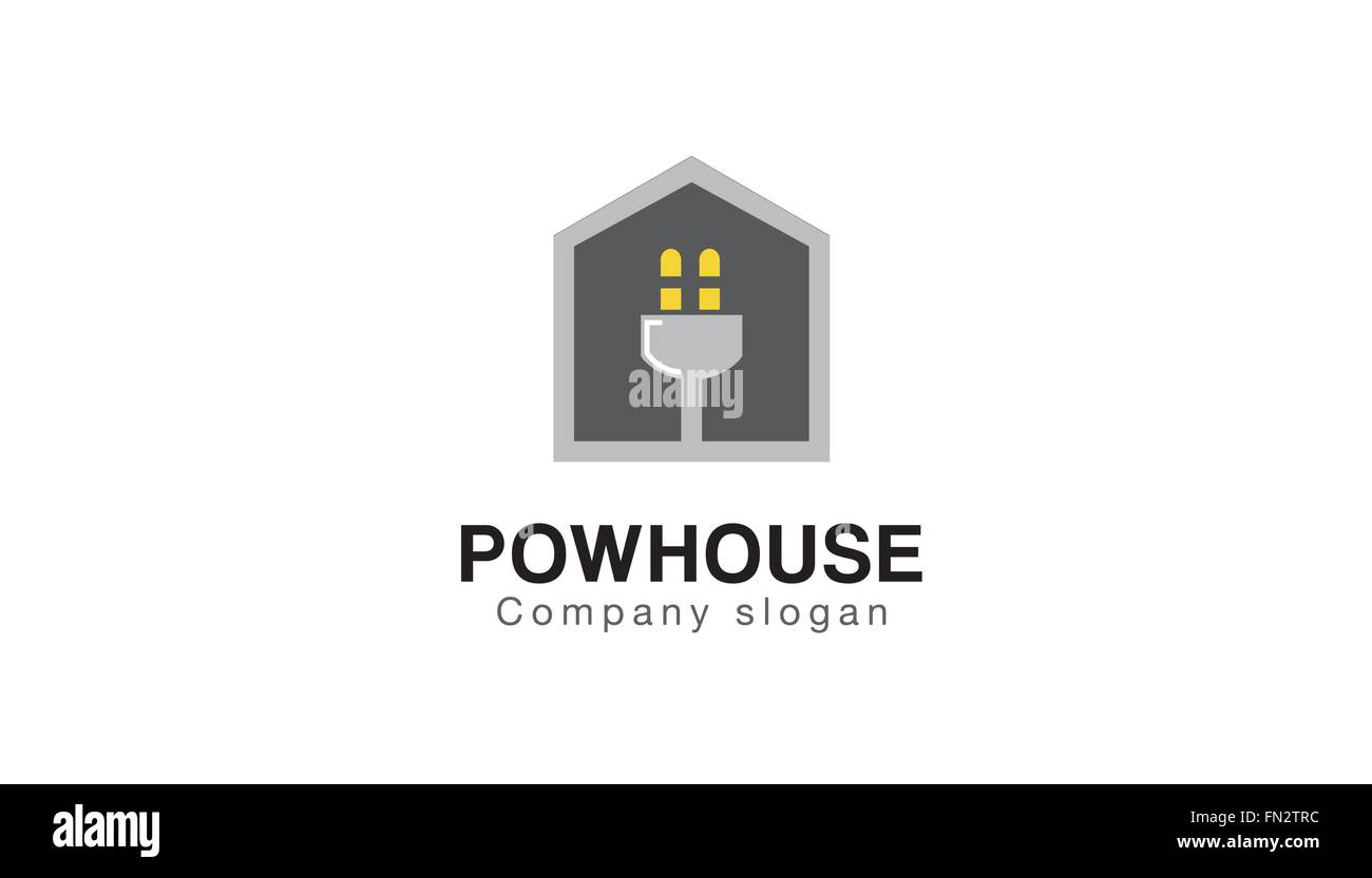 Plug House Logo Vector Symbol Design Icon Illustration Stock Vector ...