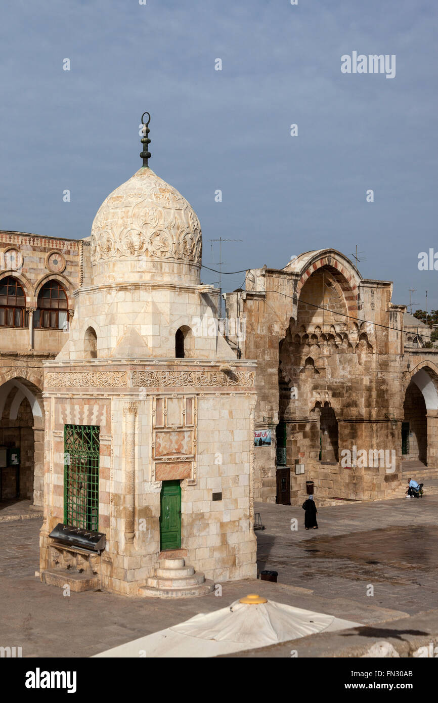 Sabil of Qaitbay, Old City Jerusalem Stock Photo - Alamy