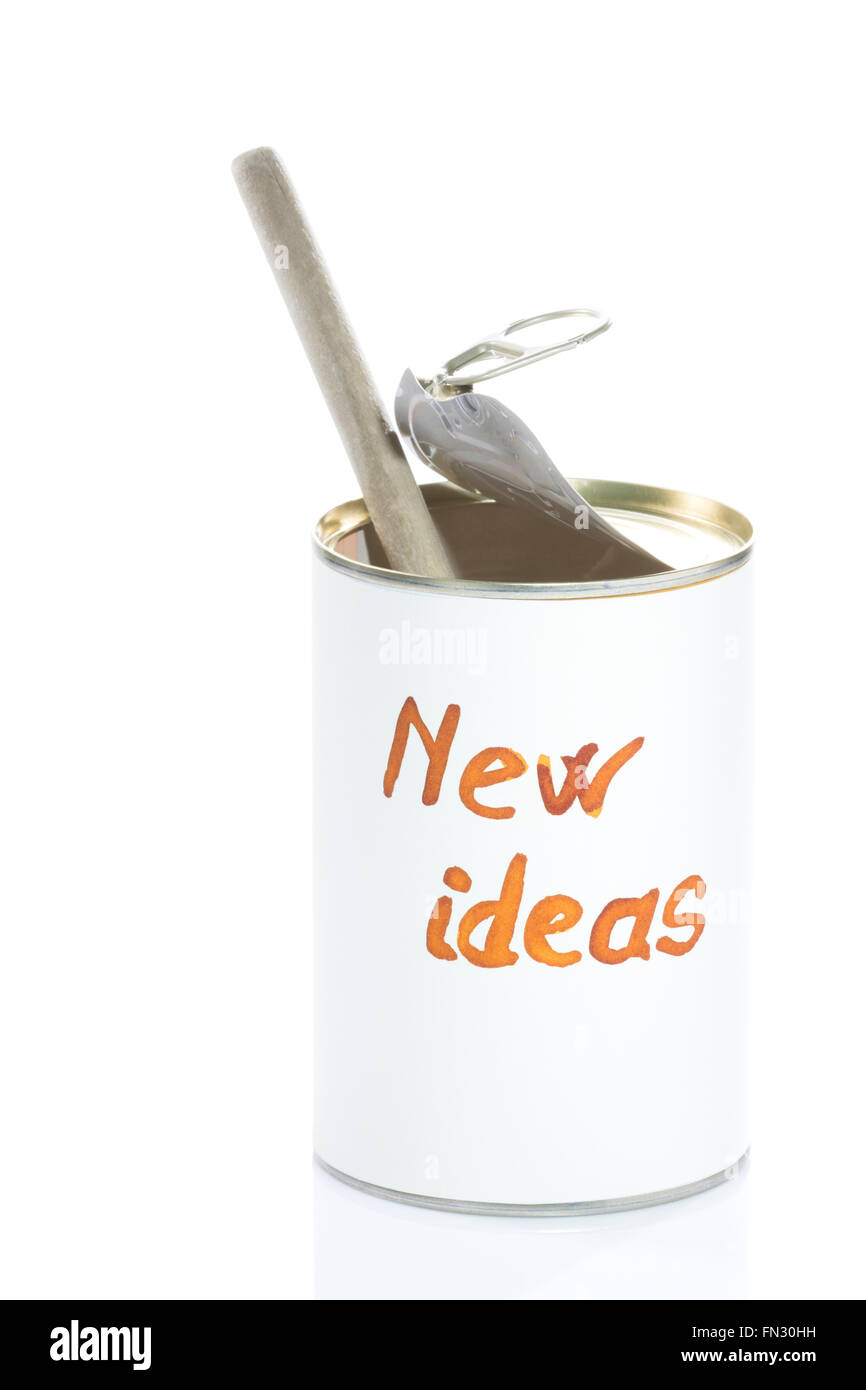 can totally empty of new ideas, metaphorical photo for business and ...