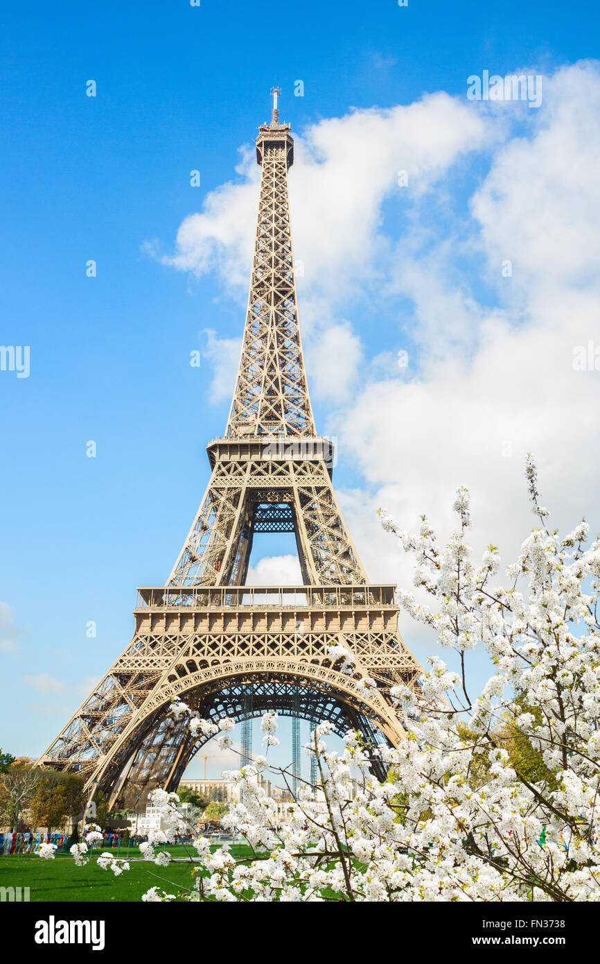 Eiffel Tower and Paris cityscape Stock Photo - Alamy